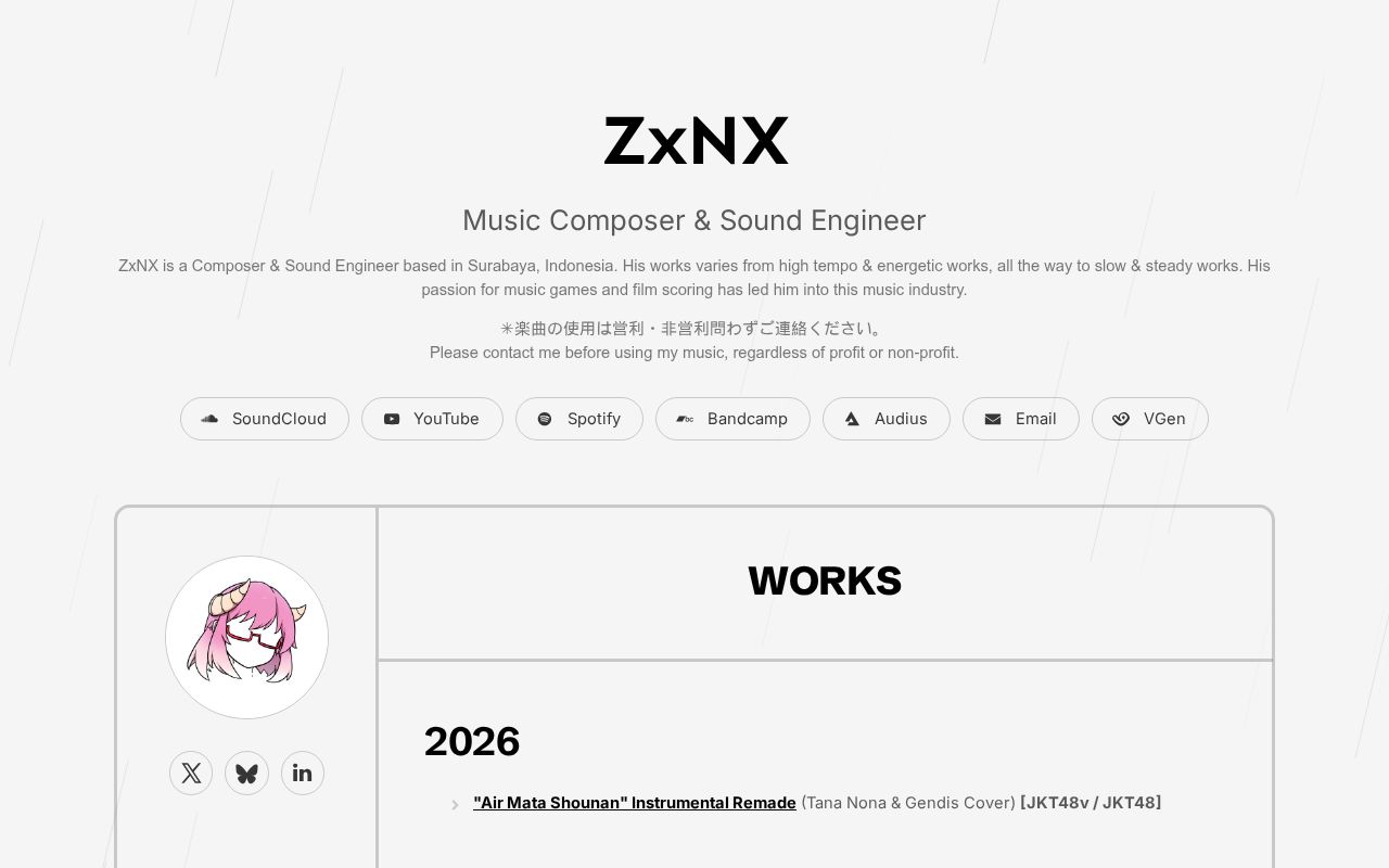 ZxNX Works